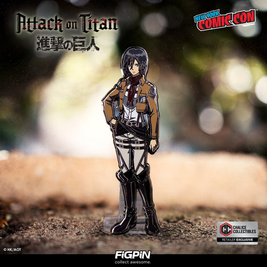 Mikasa Ackerman FiGPiN at NYCC!