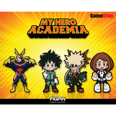 My Hero Academia FiGPiN Minis headed to GameStop!