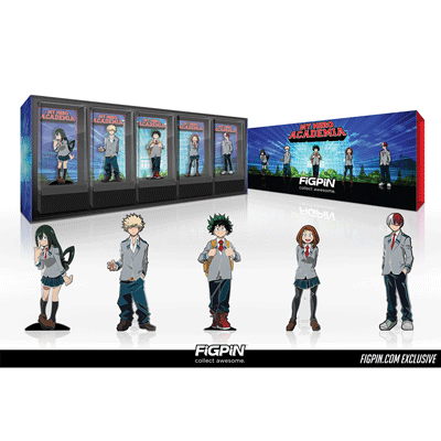My Hero Academia School Uniform Box Set coming to FiGPiN.com!