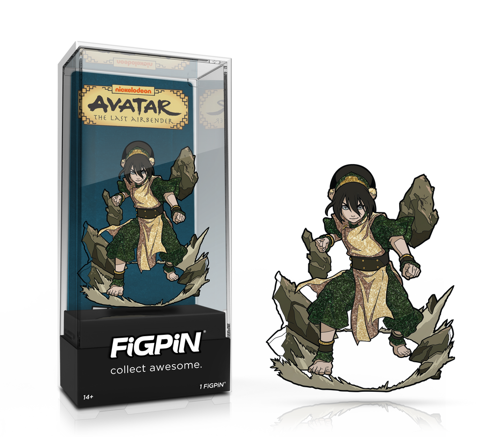 FiGPiNs Collectible Enamel Pin and patented backer. Collect awesome!