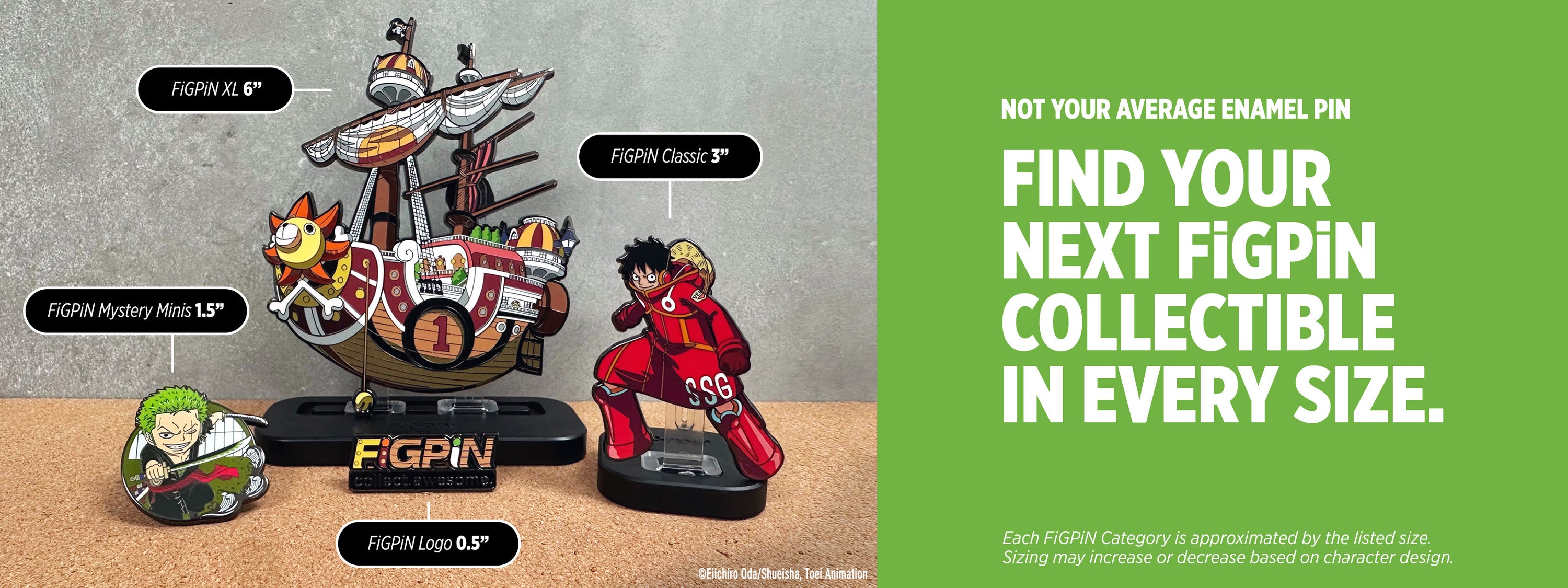 FiGPiNs Collectible Enamel Pin and patented backer. Collect awesome!