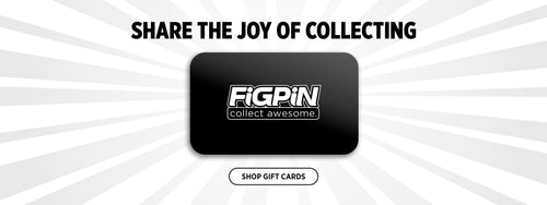 FiGPiNs Collectible Enamel Pin and patented backer. Collect awesome!