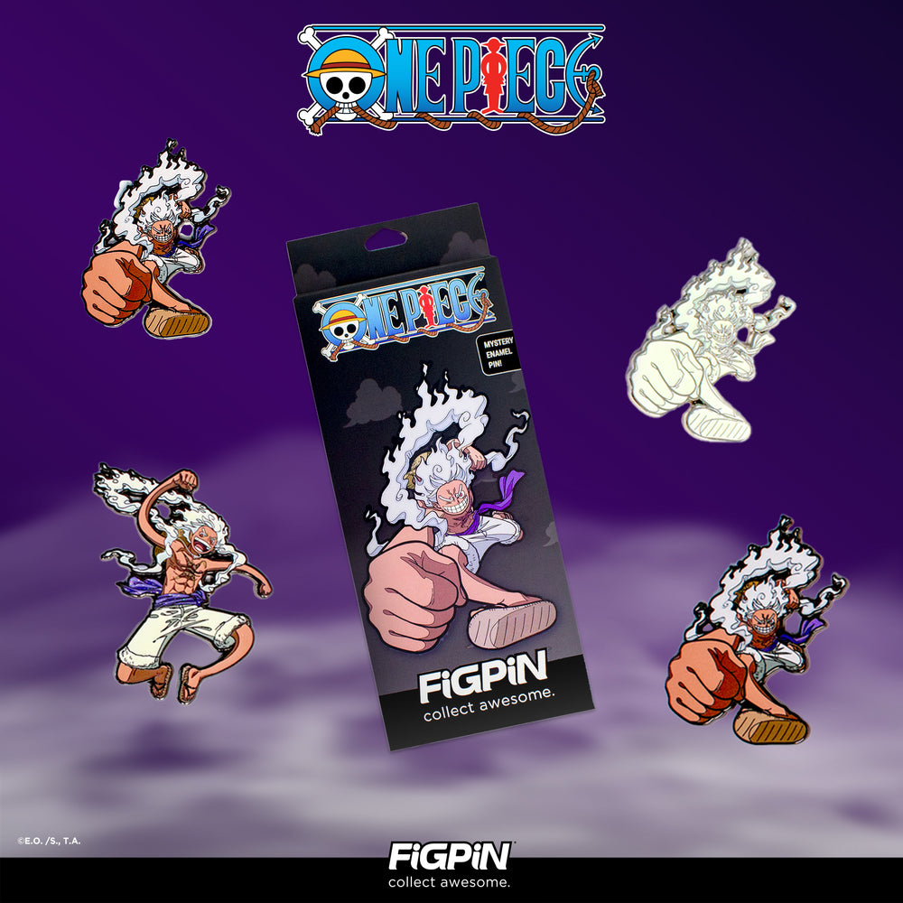 FiGPiNs Collectible Enamel Pin and patented backer. Collect awesome!
