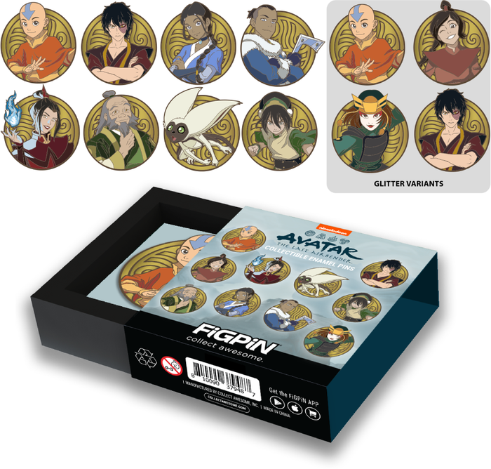 FiGPiNs Collectible Enamel Pin and patented backer. Collect awesome!