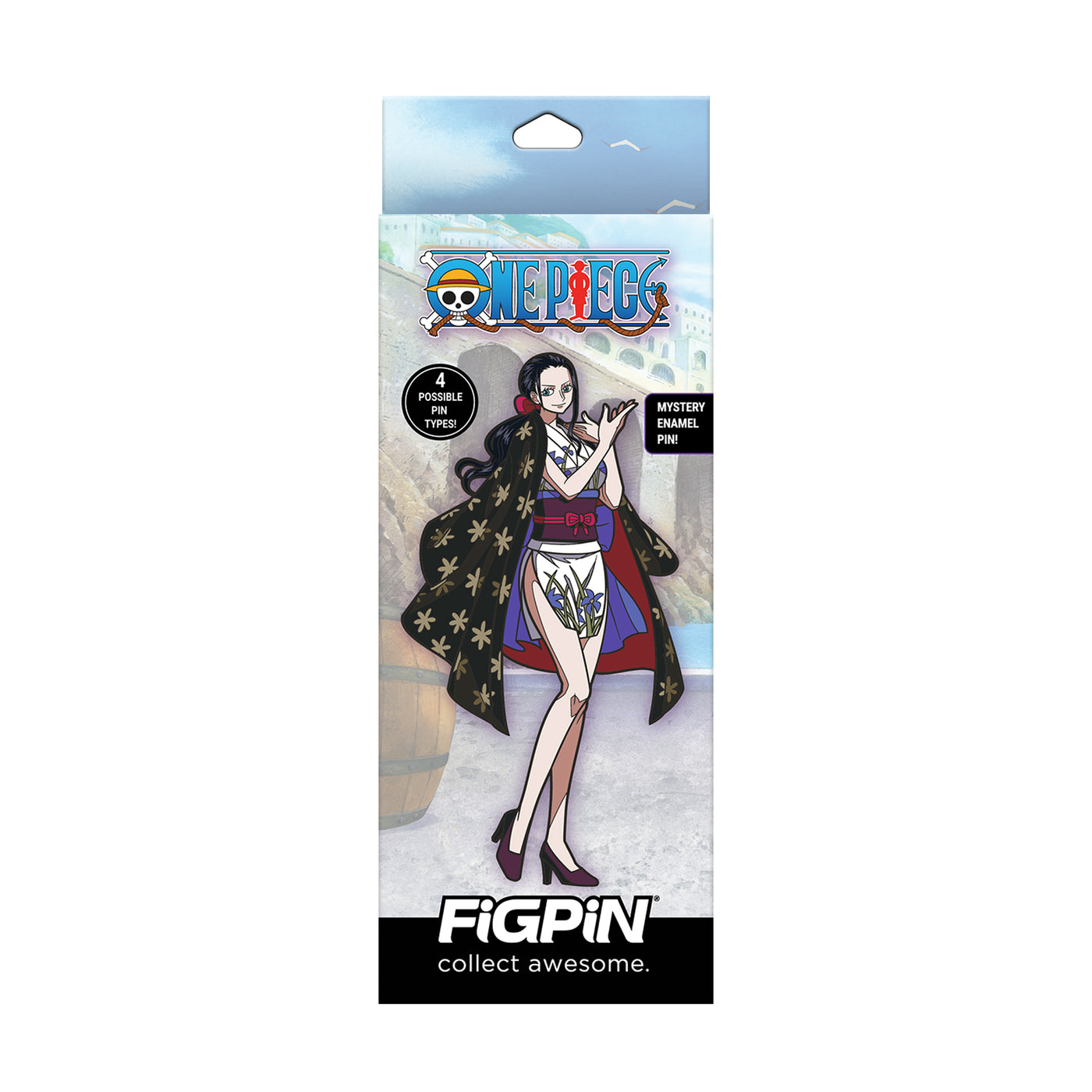 FiGPiNs Collectible Enamel Pin and patented backer. Collect awesome!