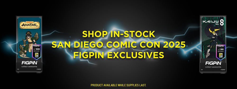 FiGPiNs Collectible Enamel Pin and patented backer. Collect awesome!