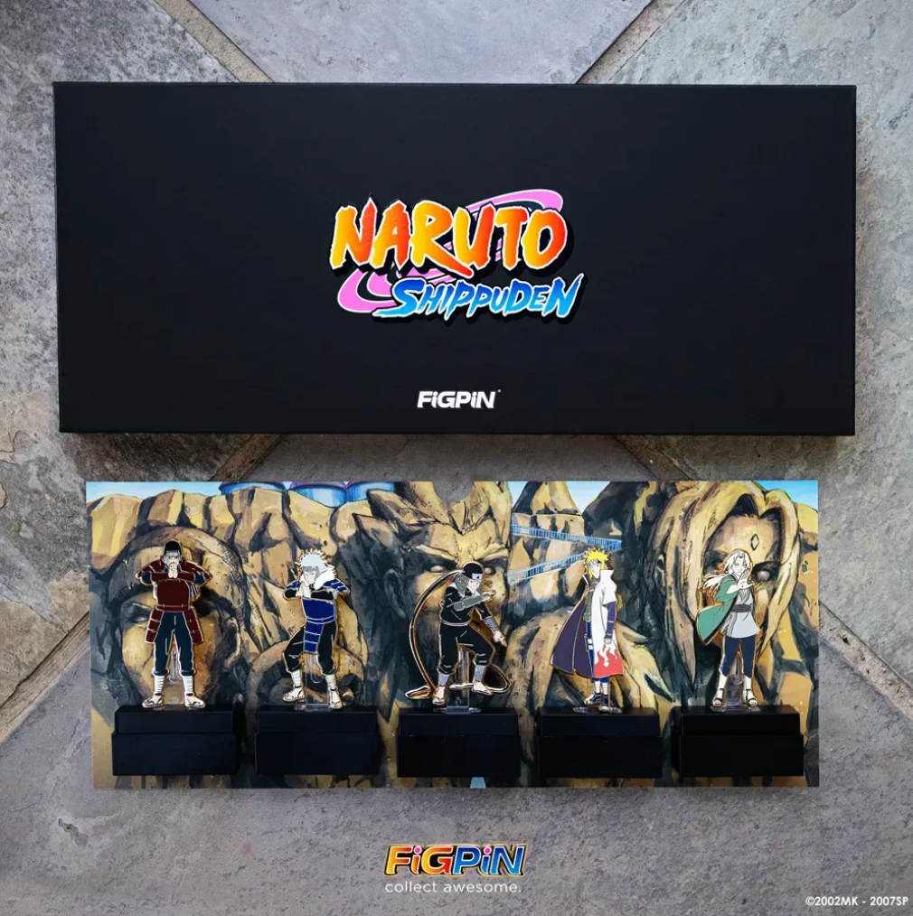 FiGPiNs Collectible Enamel Pin and patented backer. Collect awesome!