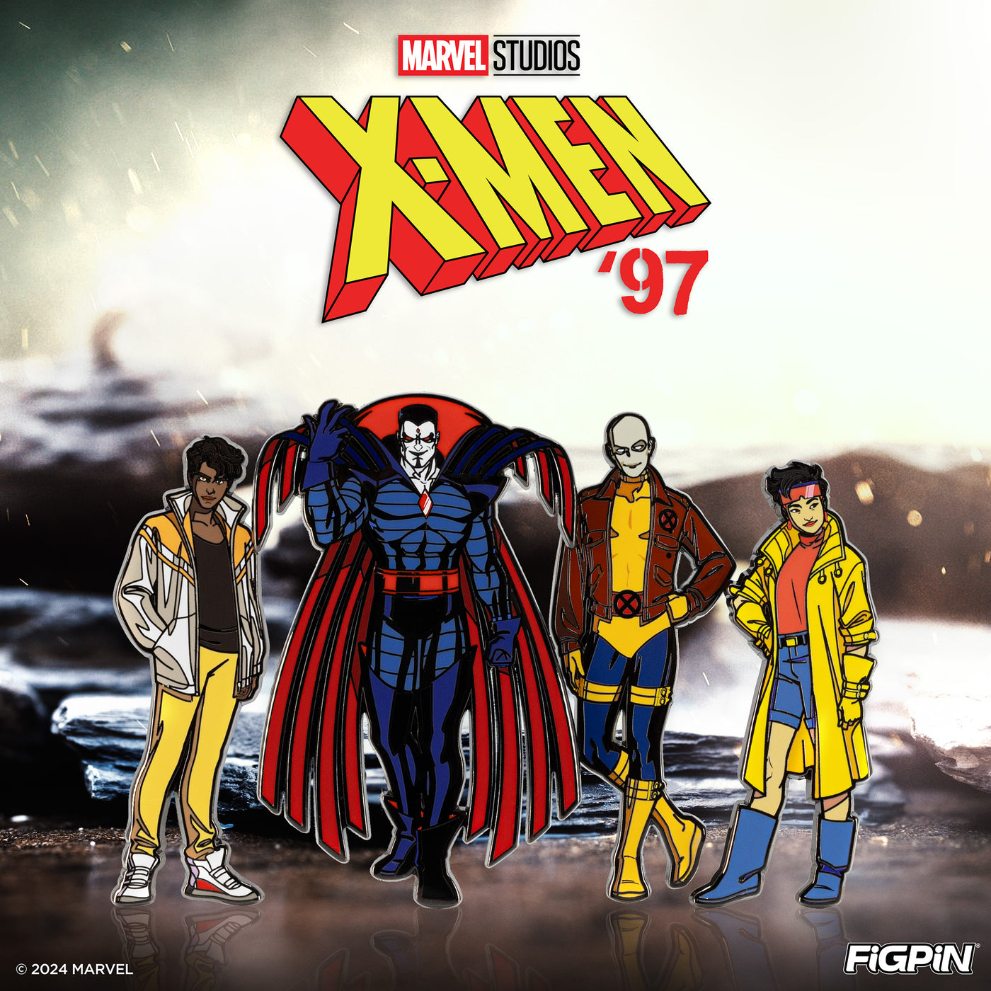 FiGPiNs Collectible Enamel Pin and patented backer. Collect awesome!