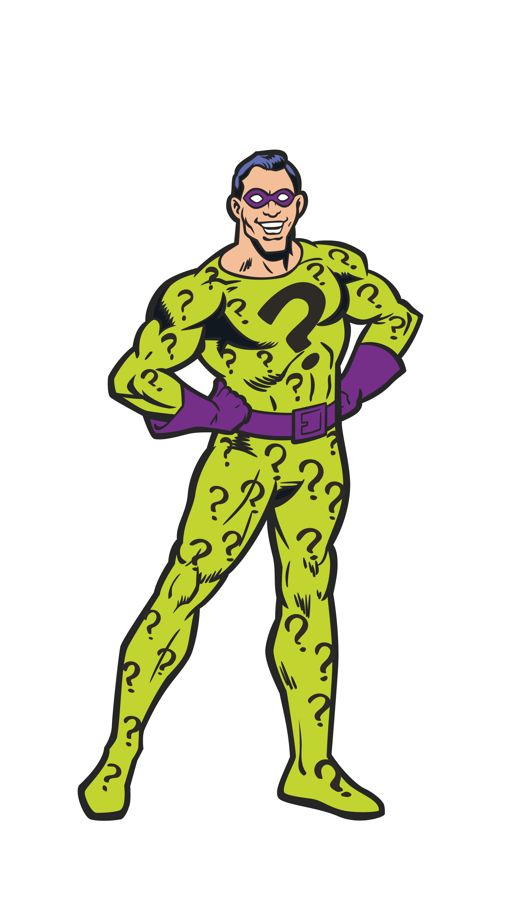 Riddler Cartoon Batman